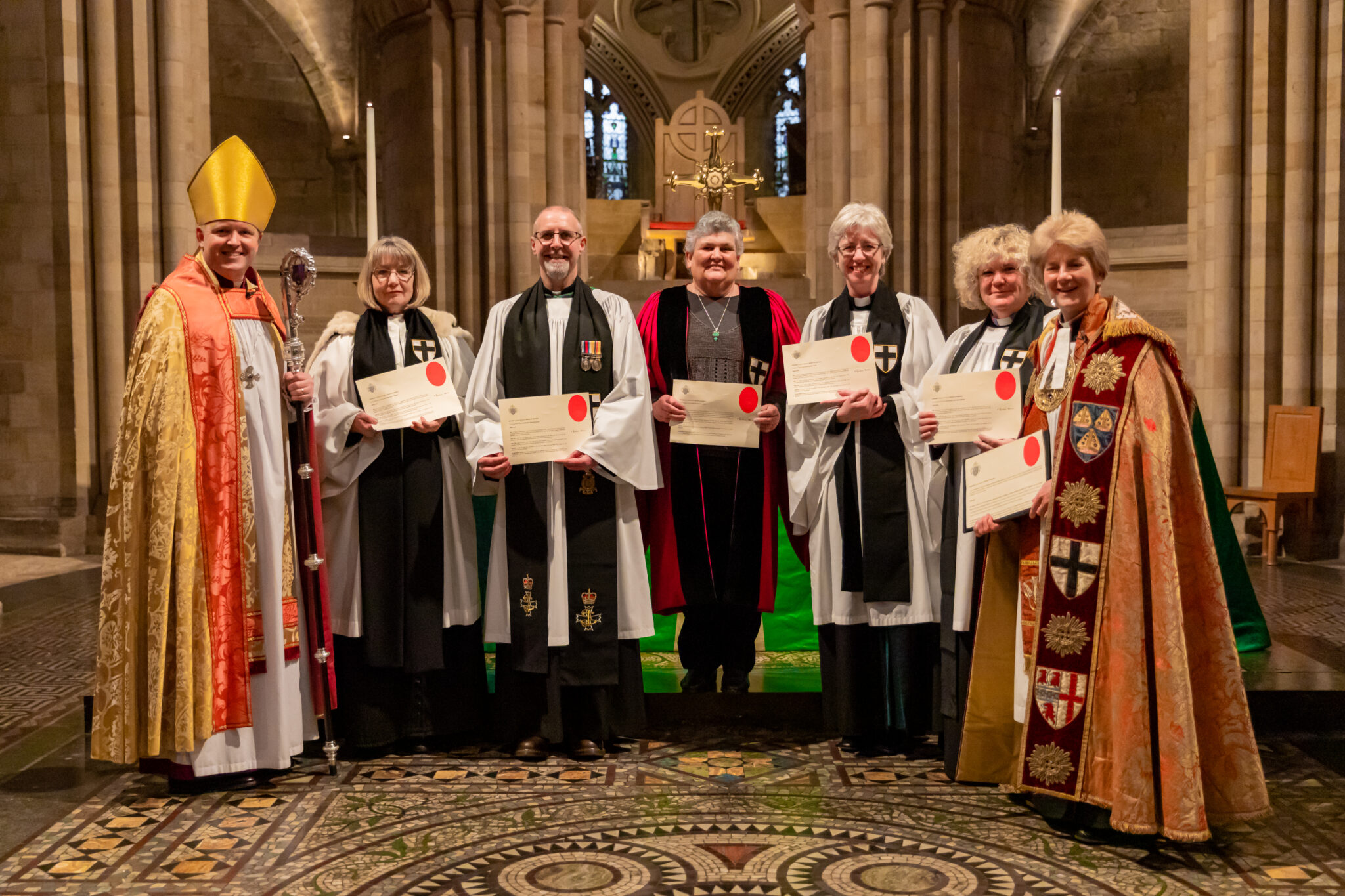 Five new Cathedral Canons installed - Diocese of Norwich