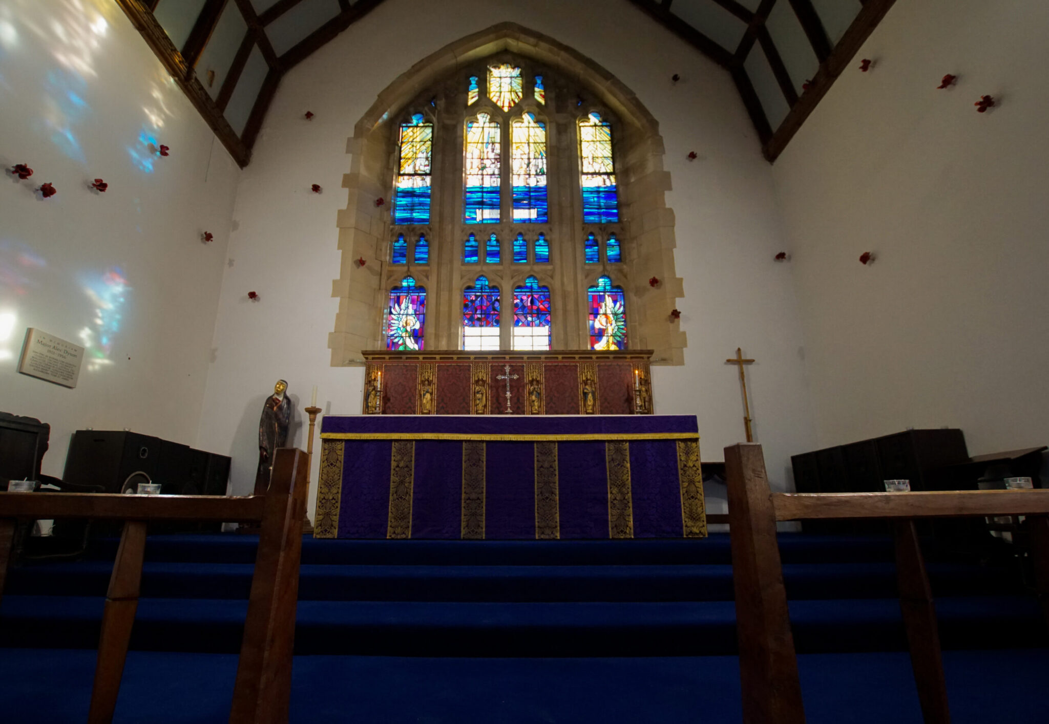 New Altar Frontals for Gresham’s School Chapel - Diocese of Norwich