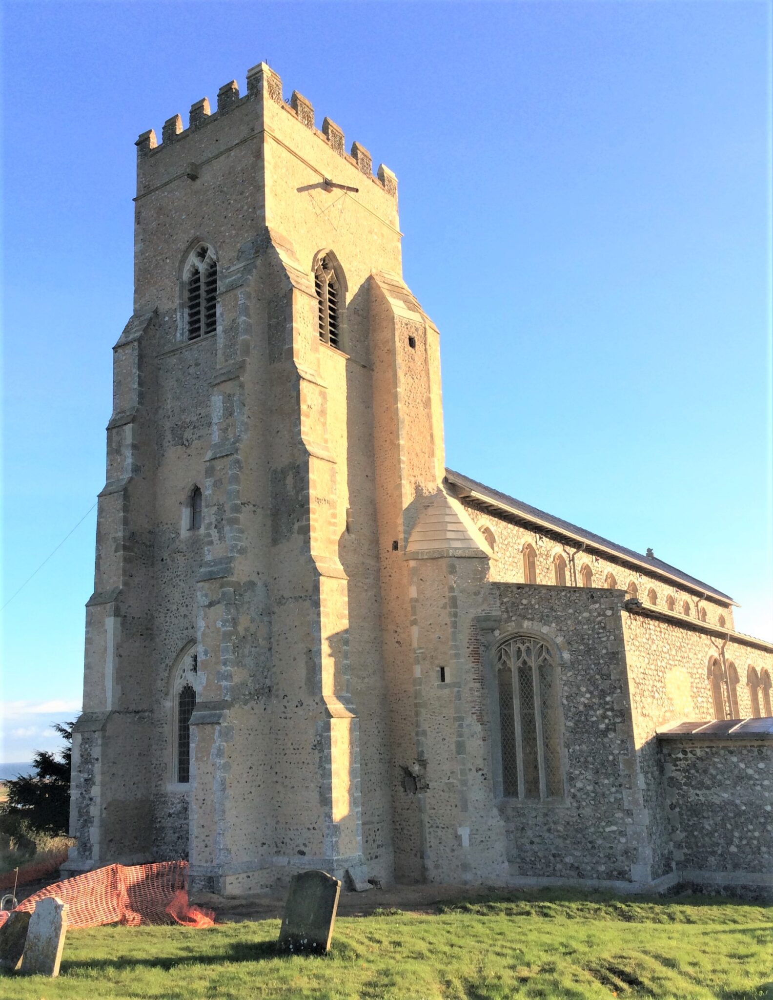 St. Nicholas church, Salthouse tower restoration - Diocese of Norwich