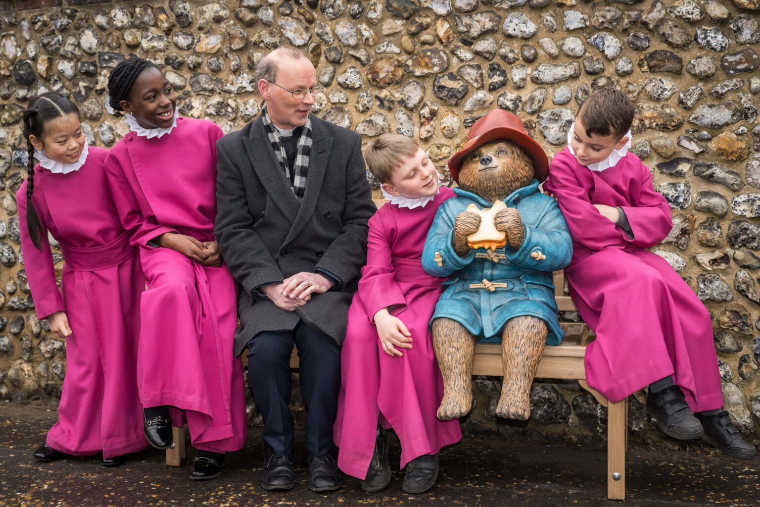 Studio Canal unveils Paddington Statue in Norwich - Diocese of Norwich